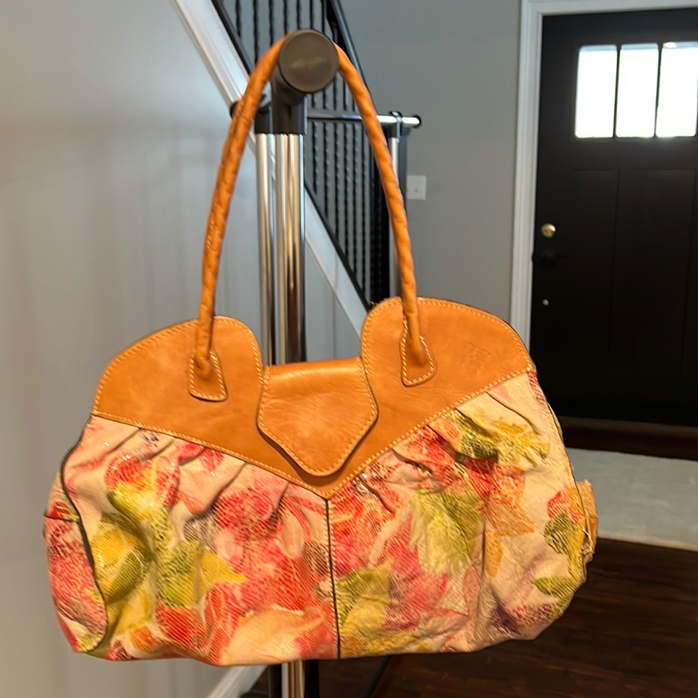 Patricia Nash Spring Floral Satchel - Gem